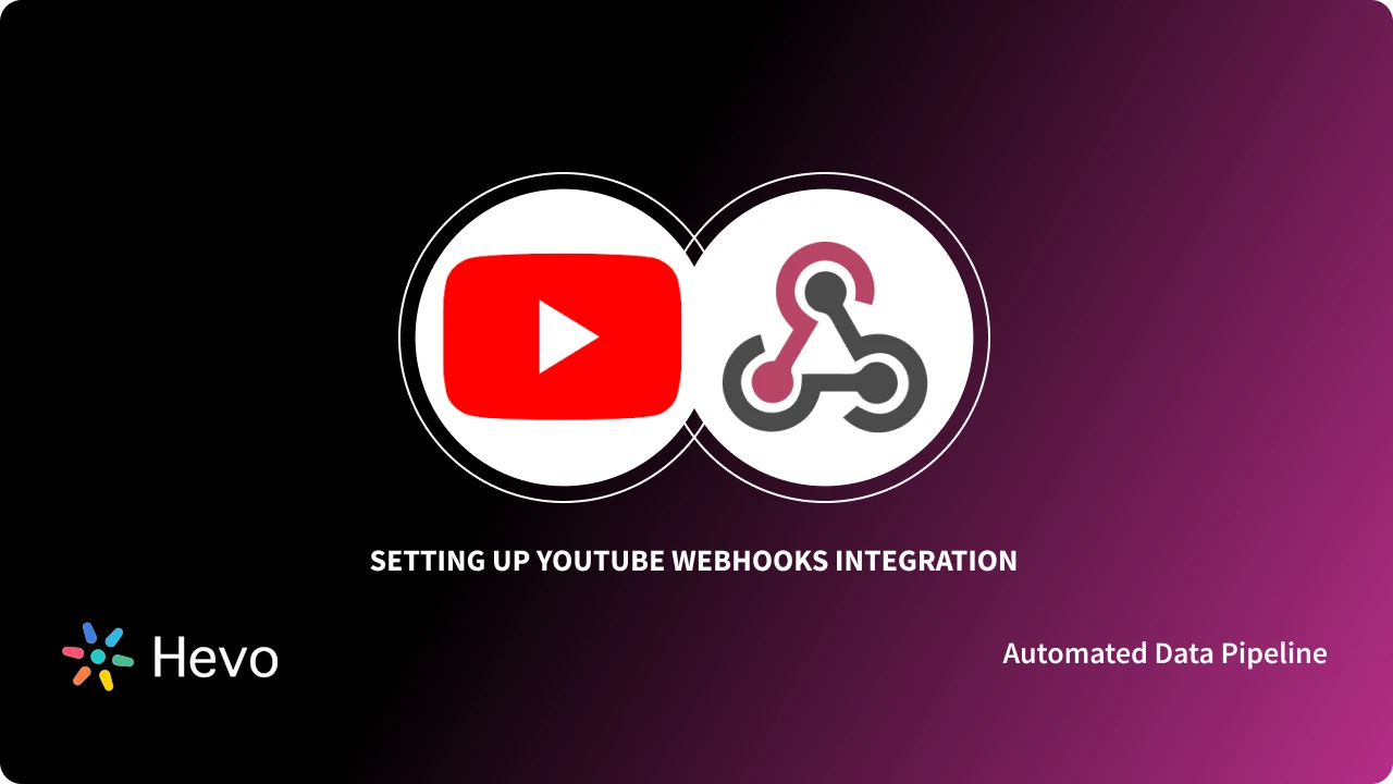Setting up YouTube Webhooks Integration Simplified 101 - Learn | Hevo