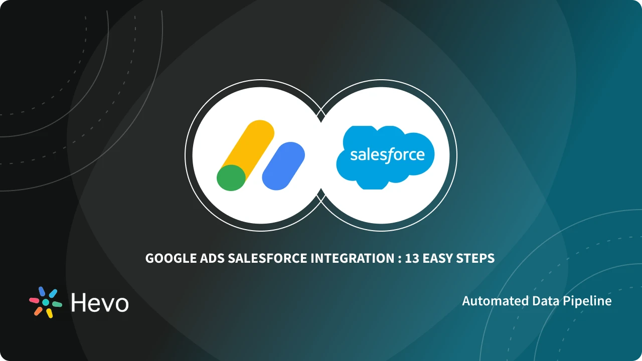 Google Ads Salesforce Integration: 13 Easy Steps - Learn | Hevo