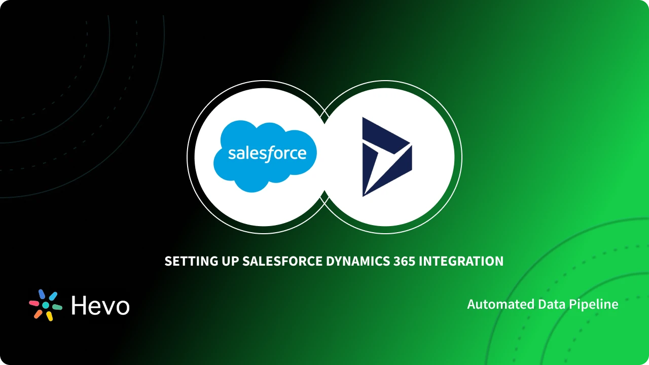 Salesforce Dynamics 365 Integration: 2 Easy Steps - Learn | Hevo
