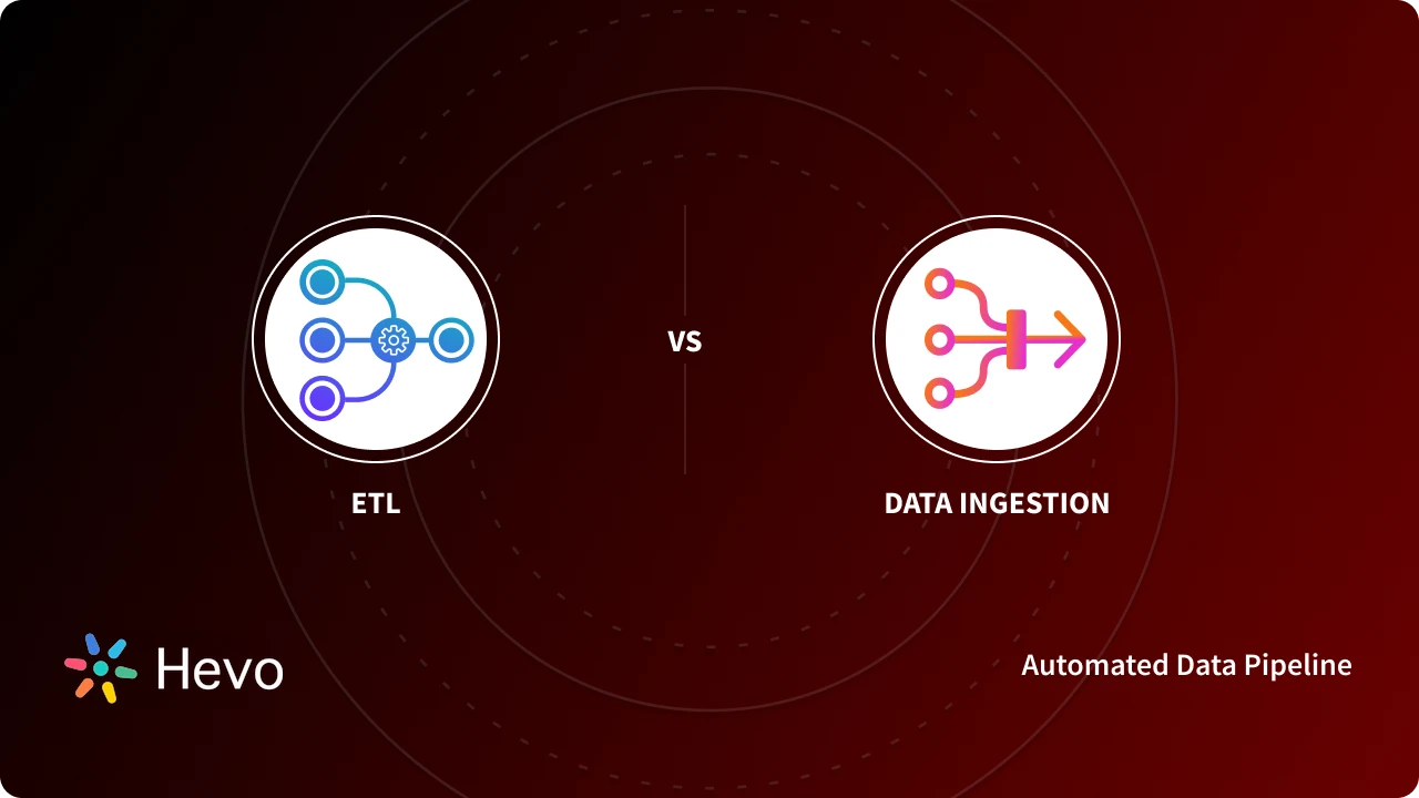 ETL vs Data Ingestion: 6 Differences | Hevo