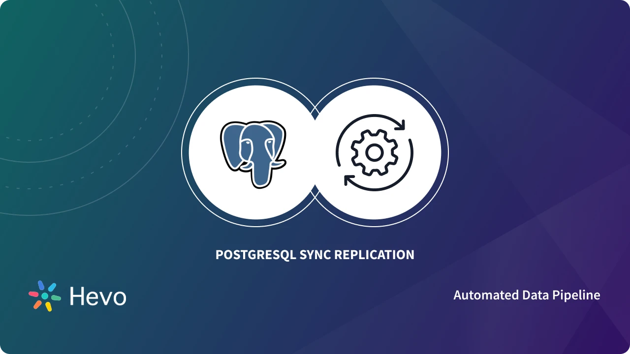 PostgreSQL Sync Replication: 3 Easy Methods | Hevo