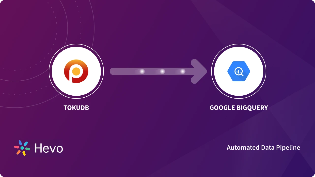 Connecting TokuDB to BigQuery in 2 Easy Methods | Hevo