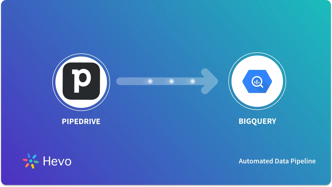 Pipedrive to BigQuery: 2 Easy Methods - Learn | Hevo