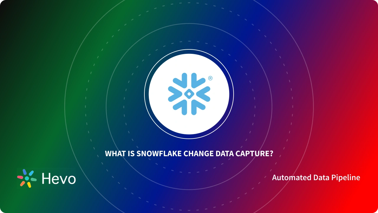 How to Perform Snowflake Change Data Capture (CDC)? - Learn | Hevo