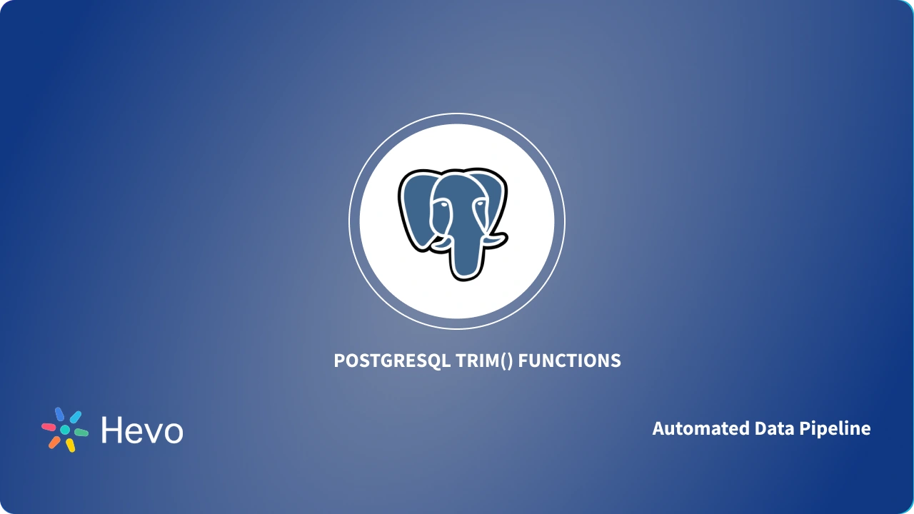How to Use PostgreSQL TRIM(): Explained (with examples)