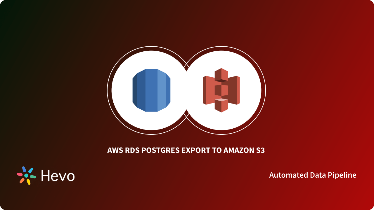 How to Perfrom AWS RDS Postgres Export to S3?[with code]