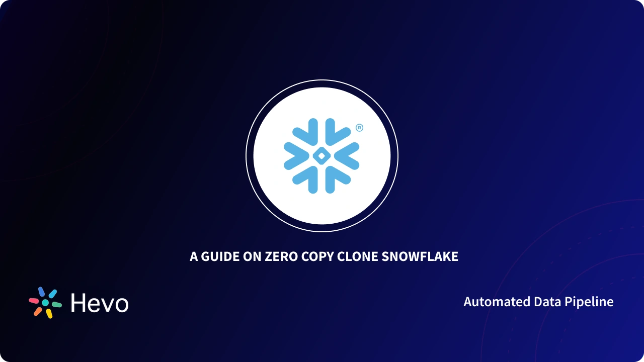 Zero Copy Clone Snowflake: Features, Syntax & Code Snippets