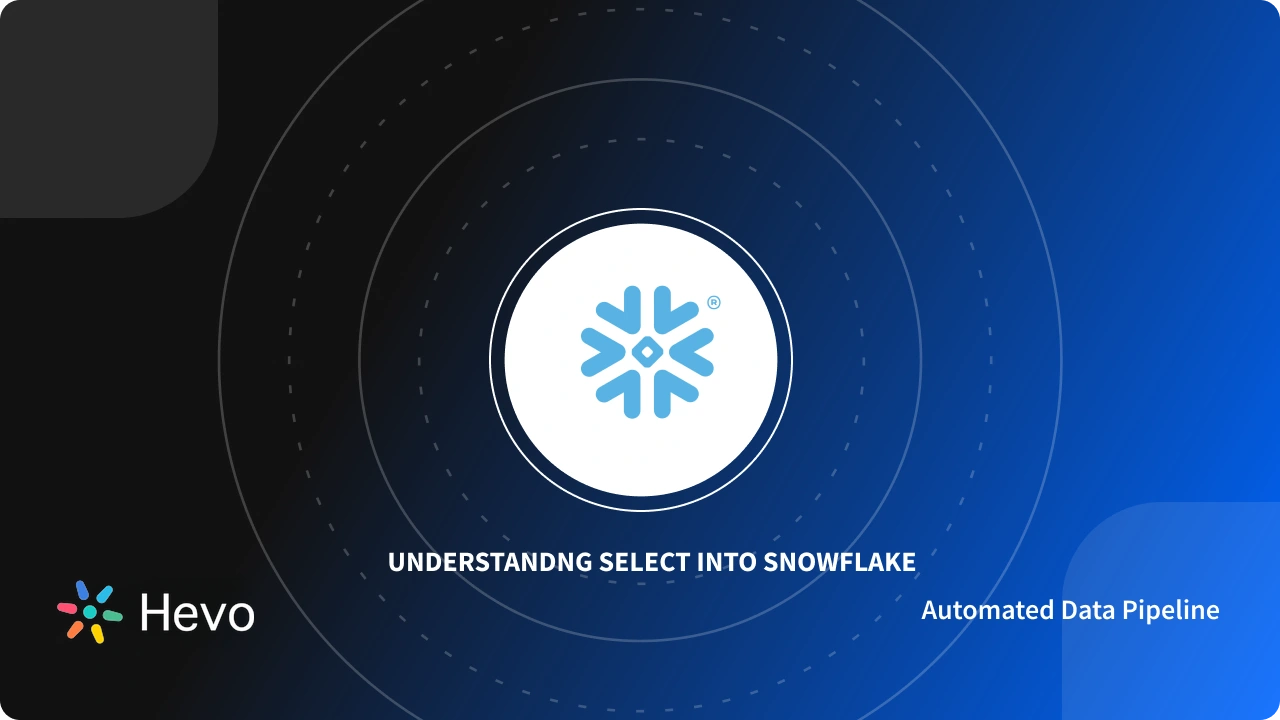 Select Into Snowflake Command: Syntax and Examples Included Select Into Snowflake Command: Syntax and Examples Included