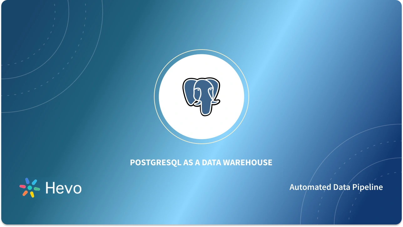How to Build a PostgreSQL Data Warehouse?