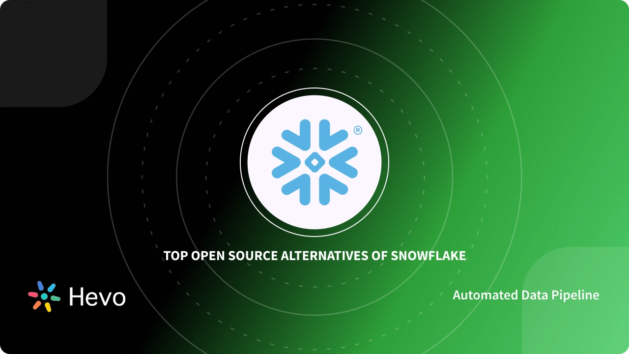 What are Top 6 Open Source Alternative to Snowflake?
