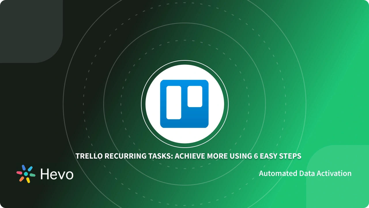 How to Setup Trello Recurring Tasks to Maximize Productivity