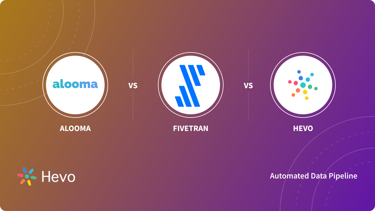 Alooma vs Fivetran vs Hevo: A Comprehensive Review | Hevo