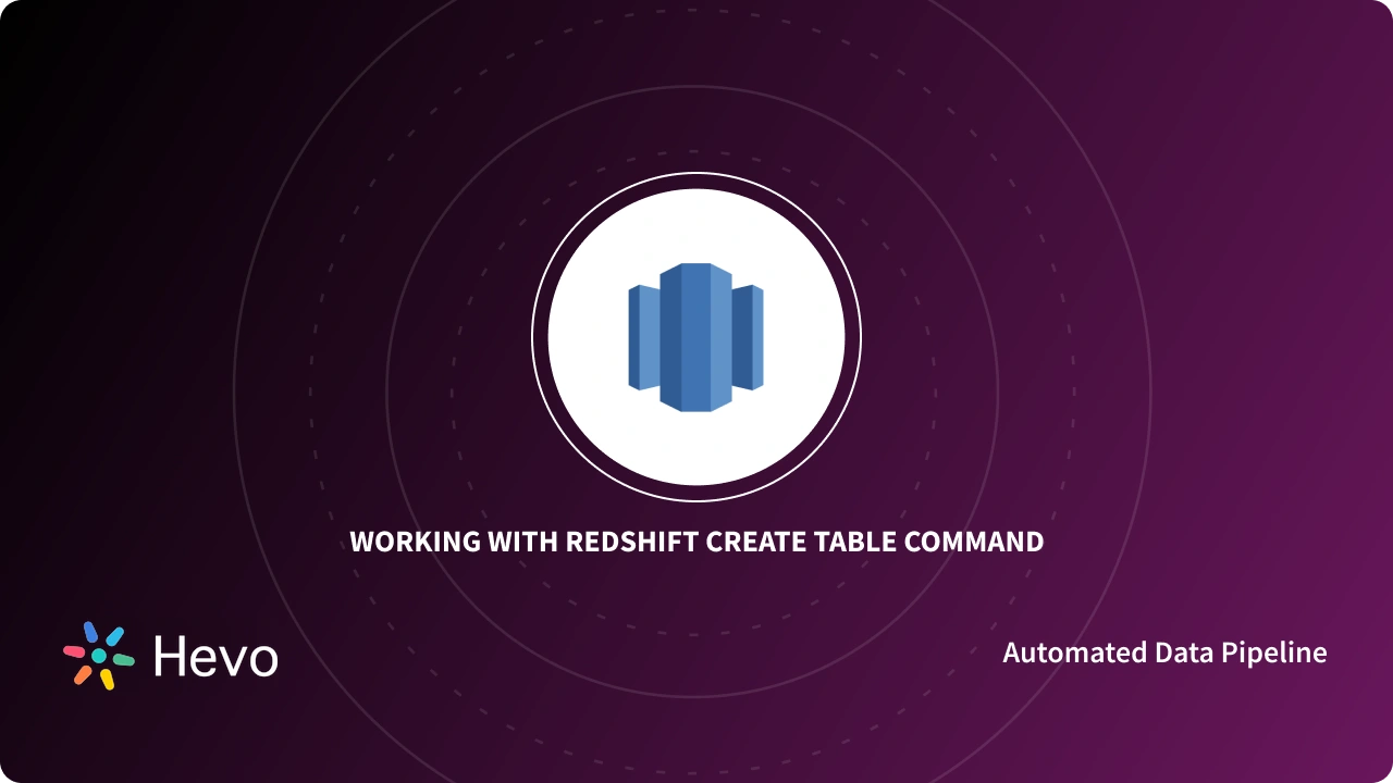 Redshift Create Table: Methods, Use Cases & Examples