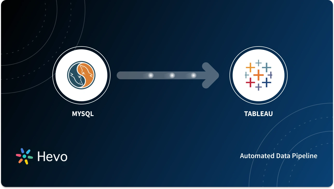Connect MySQL to Tableau: 4 Easy Methods - Learn | Hevo