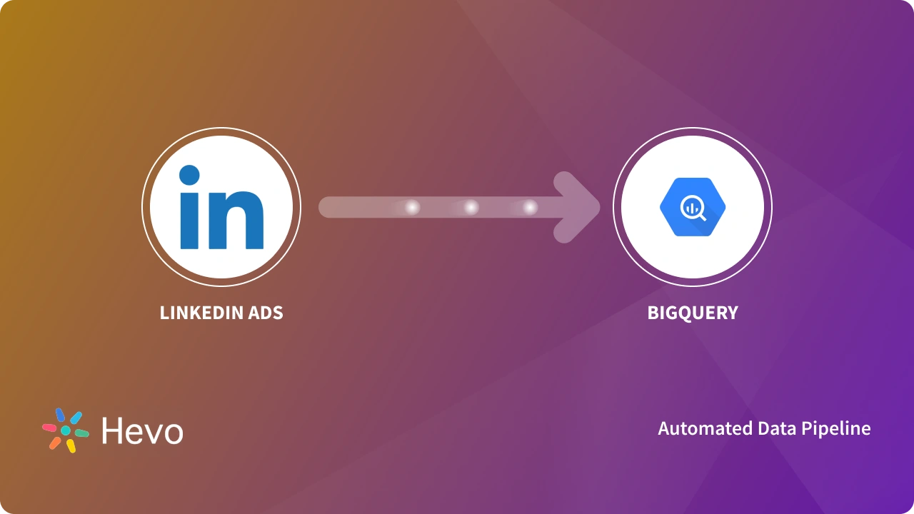 LinkedIn Ads to BigQuery: Sync in 2 Clicks | Hevo