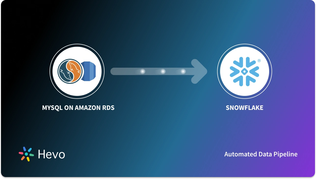 How to Load Data From MySQL on Amazon RDS to Snowflake?