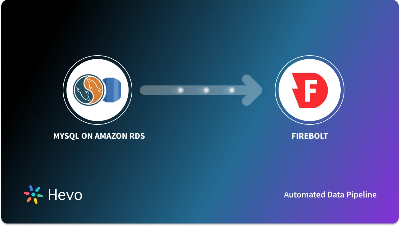 MySQL on Amazon RDS to Firebolt: 2 Easy Ways to Integrate Data - Learn | Hevo