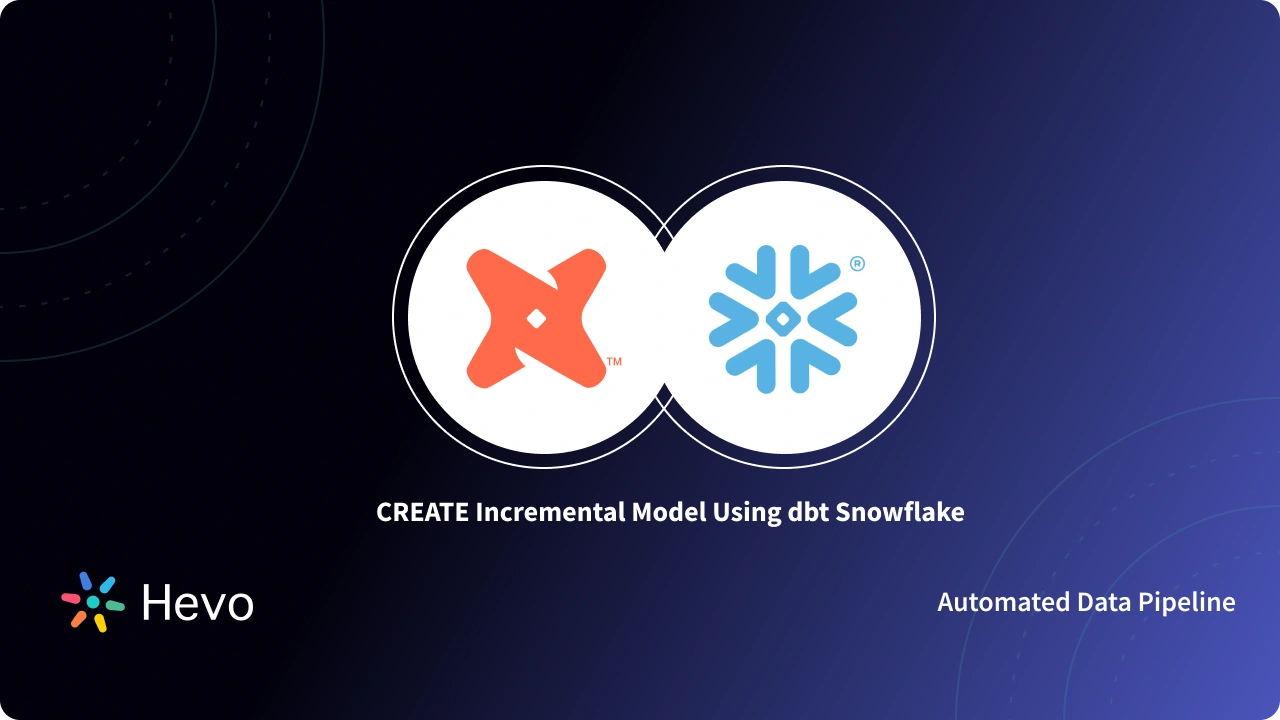 How To Create An Incremental Model Using Dbt Snowflake