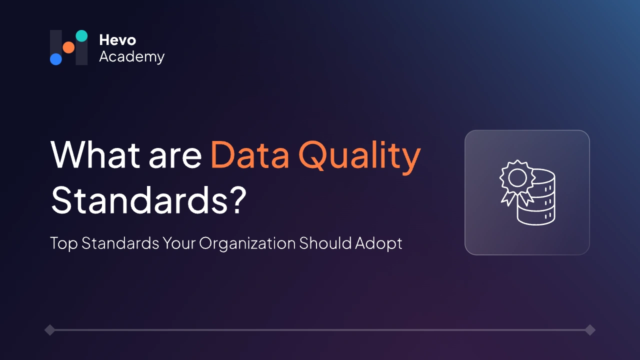 Which Data Quality Standards Should Your Organization Adopt?