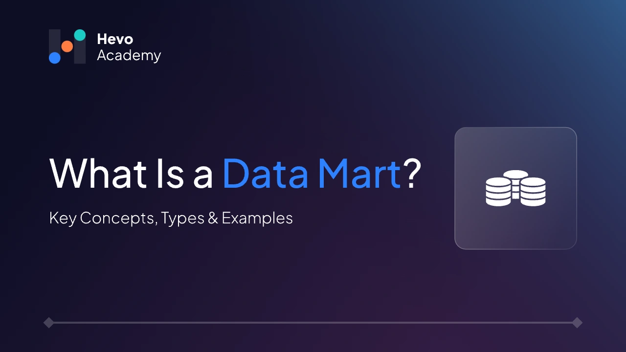 What Is a Data Mart: Key Concepts, Types & Examples