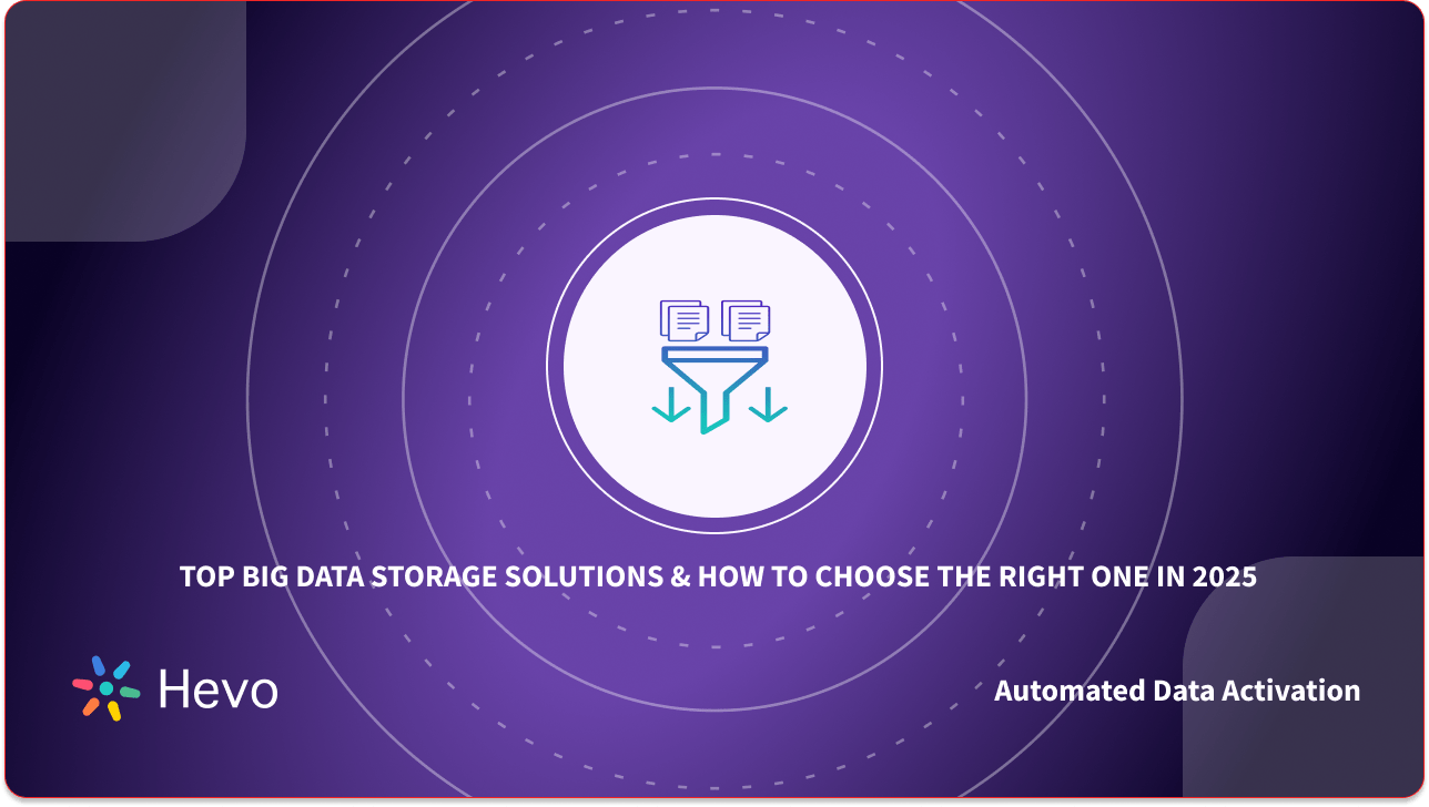 Top Big Data Storage Solutions in 2025