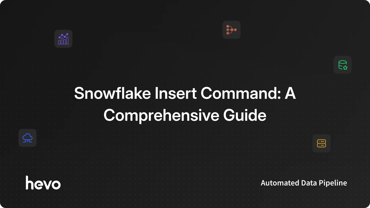 How to use Snowflake Insert Command? With Code Snippets