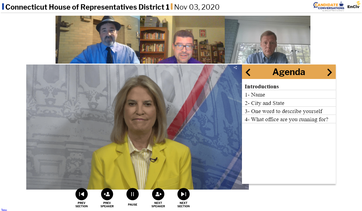 Connecticut House of Representatives District 1