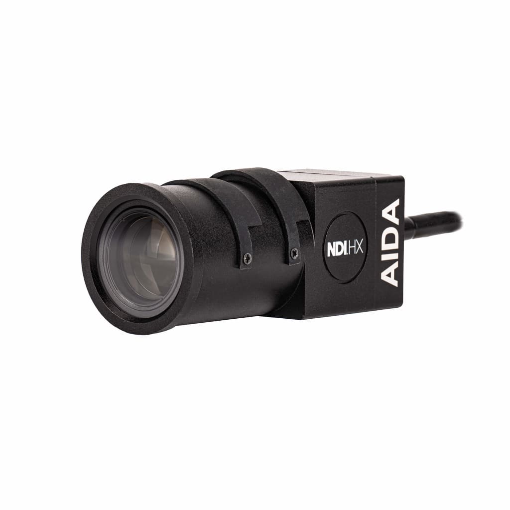Aida HD-NDI-TF Full HD NDI|HX/IP/SRT Weatherproof POV Camera with ...