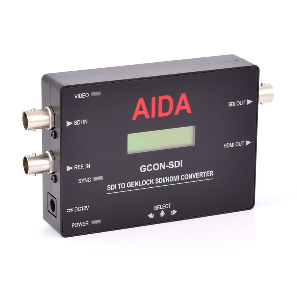 Aida Imaging GCON-SDI SDI to Genlock SDI/HDMI Converter