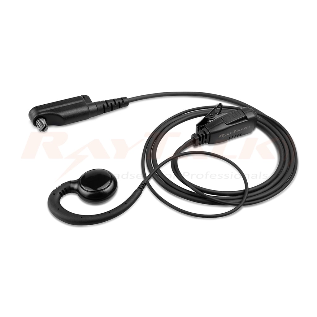 Raytalk - EM-3327-H4 C-Shape Earpiece-Lapel for Hytera H4