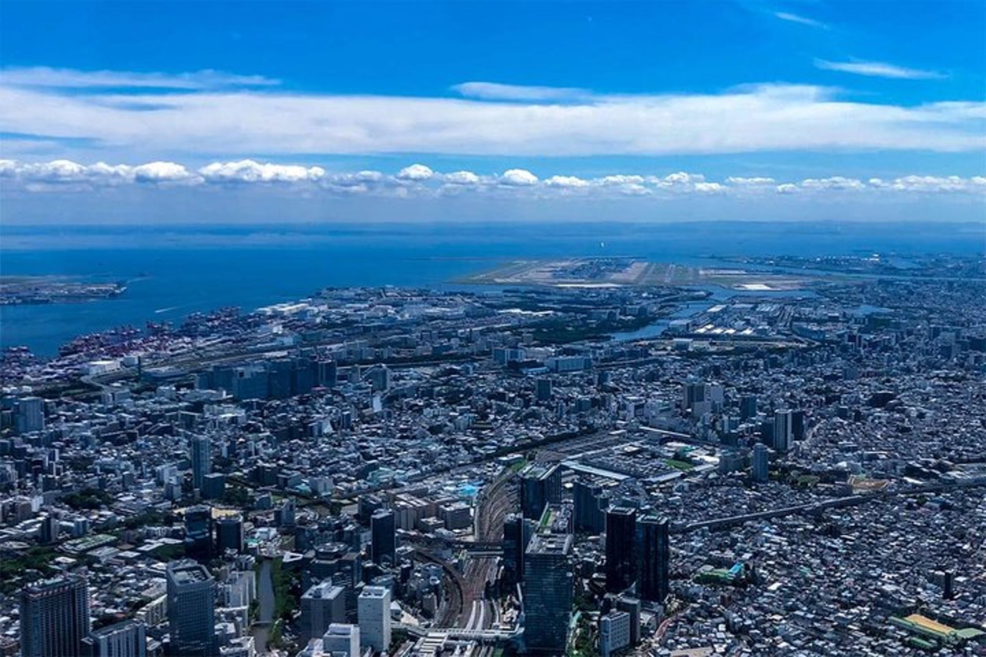 [40 Minutes] Tokyo-Yokohama Tour: Shoreline Helicopter Tour-AirX ...