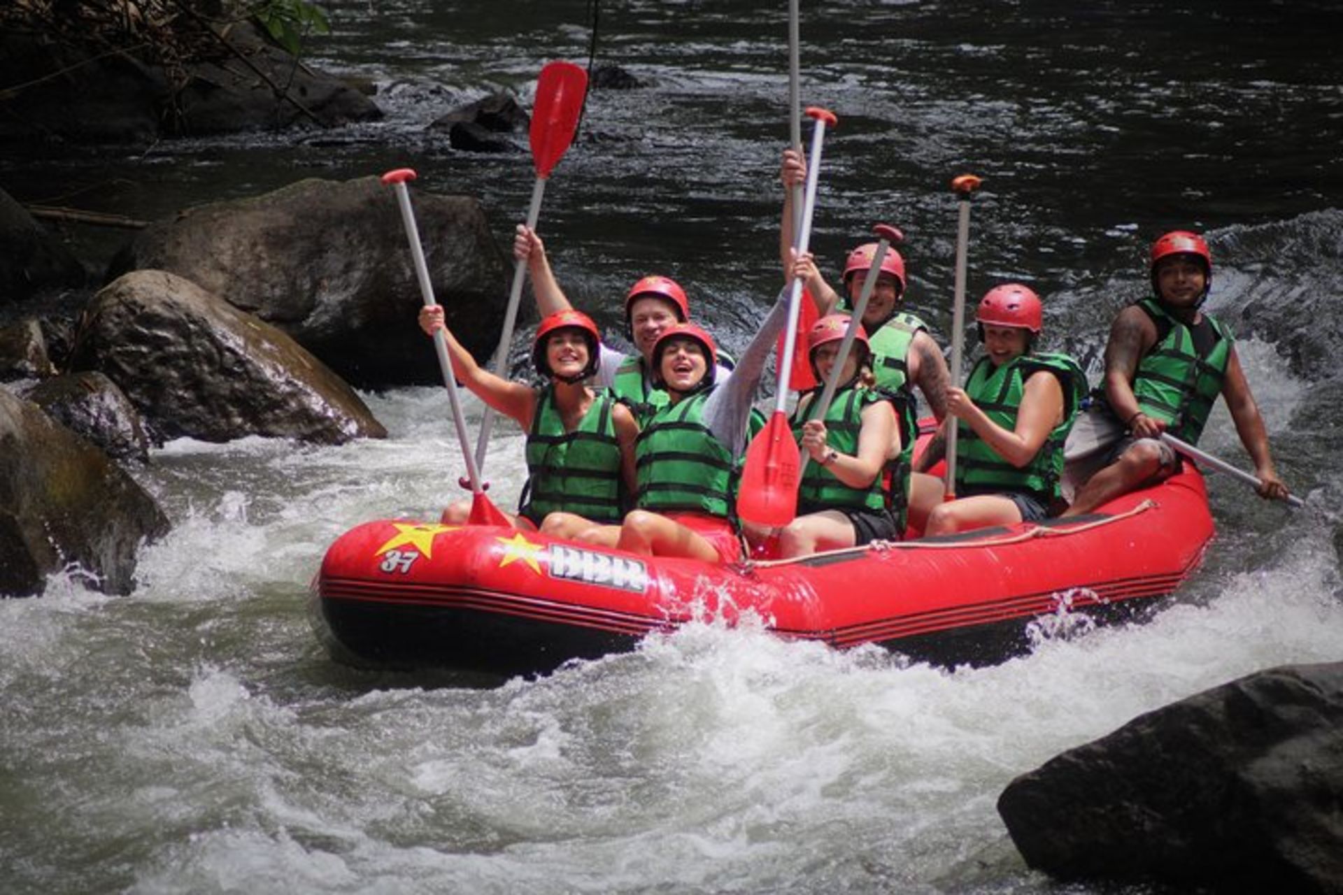 Ubud White Water Rafting-Bali Bliss Tours