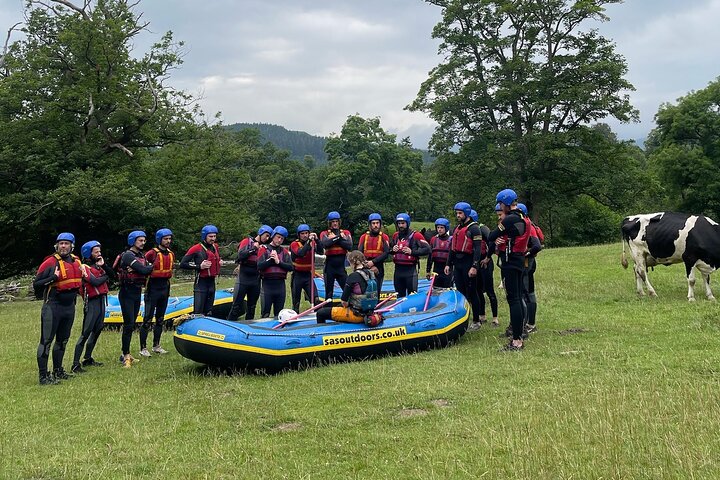 White Water Rafting Experience in River Dee in Llangollen-Whitewater Active