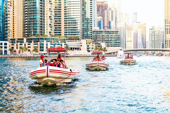90-Minute Dubai Speed Boat Tour-Lets go to dubai