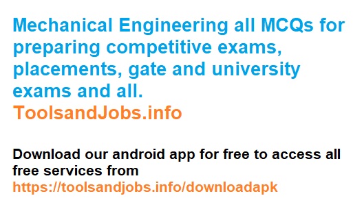 Theory Of Mechanisms & Machines MCQs In Mechanical Part 2 - ToolsandJobs