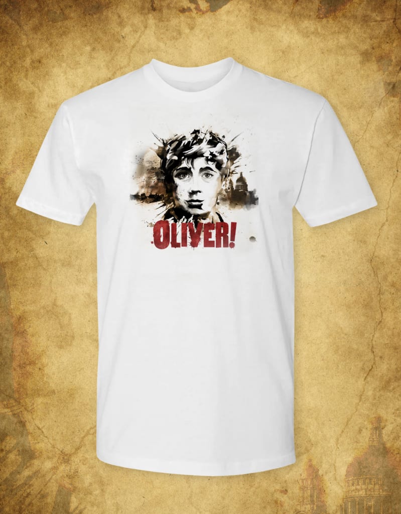 Oliver! Merchandise | White Logo T-Shirt