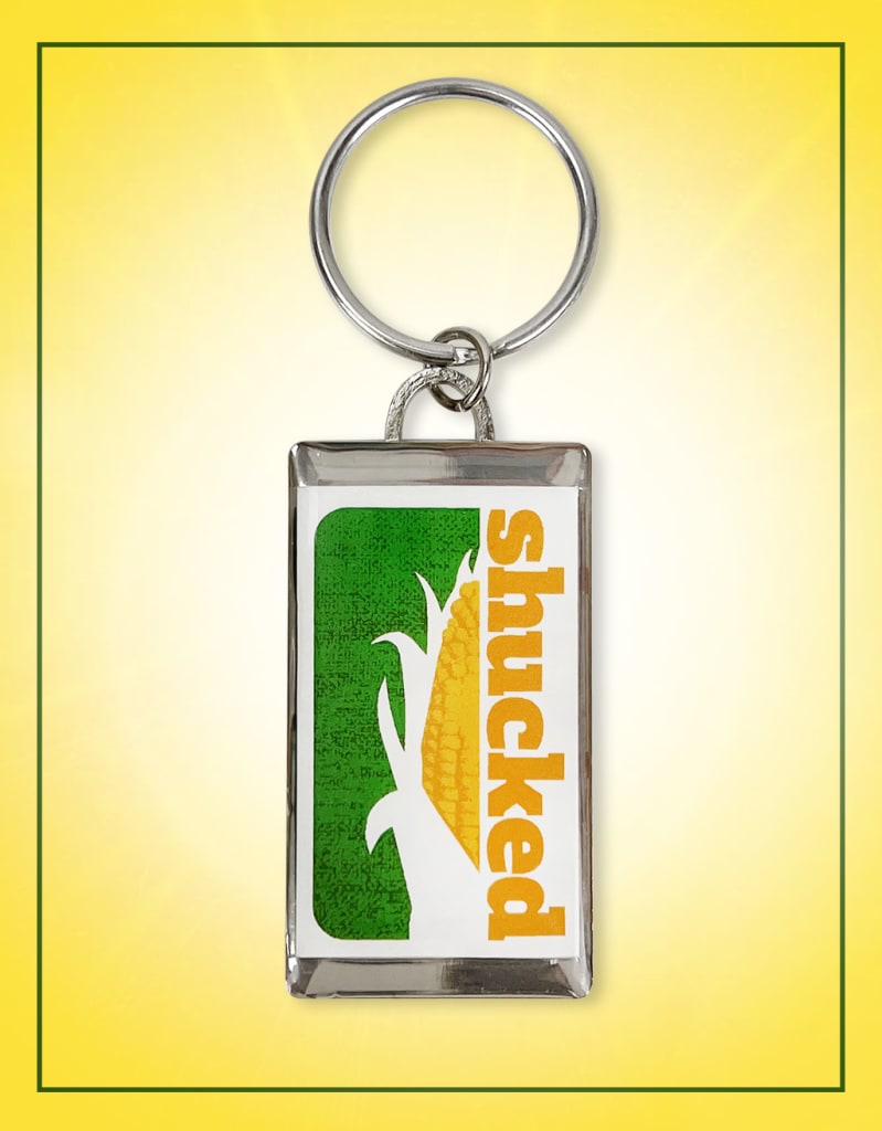 SHUCKED the Musical Merchandise | Keyring - Logo