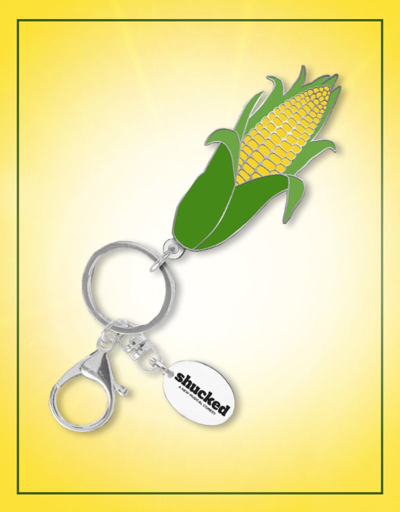 SHUCKED the Musical Merchandise | Keyring - Corn