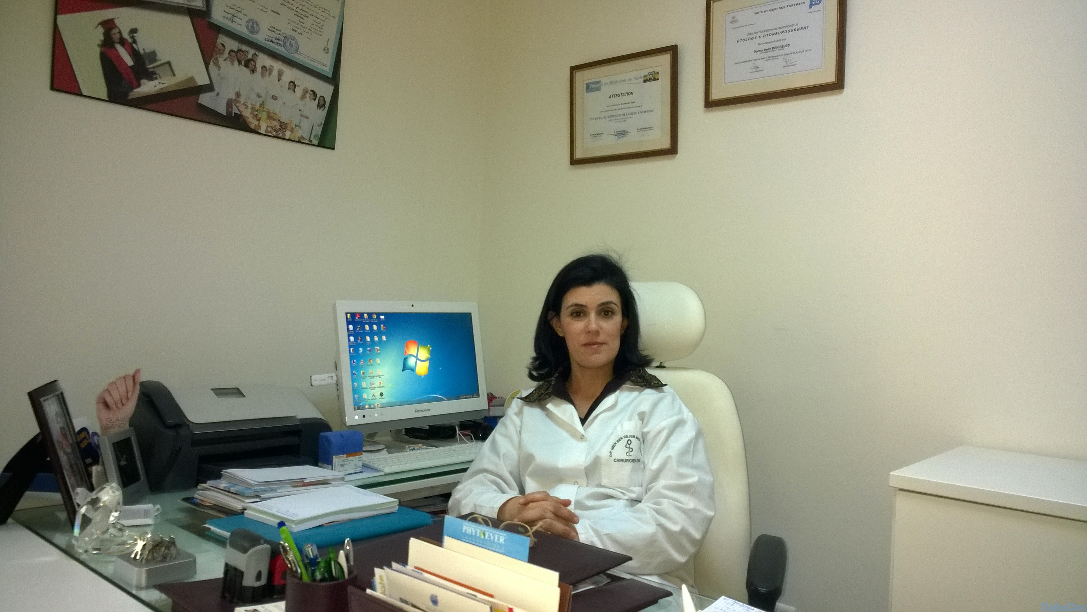Dr Imen Ben Rejeb Ben Othman, Ear, nose & throat doctor (ENT) in Tunis ...