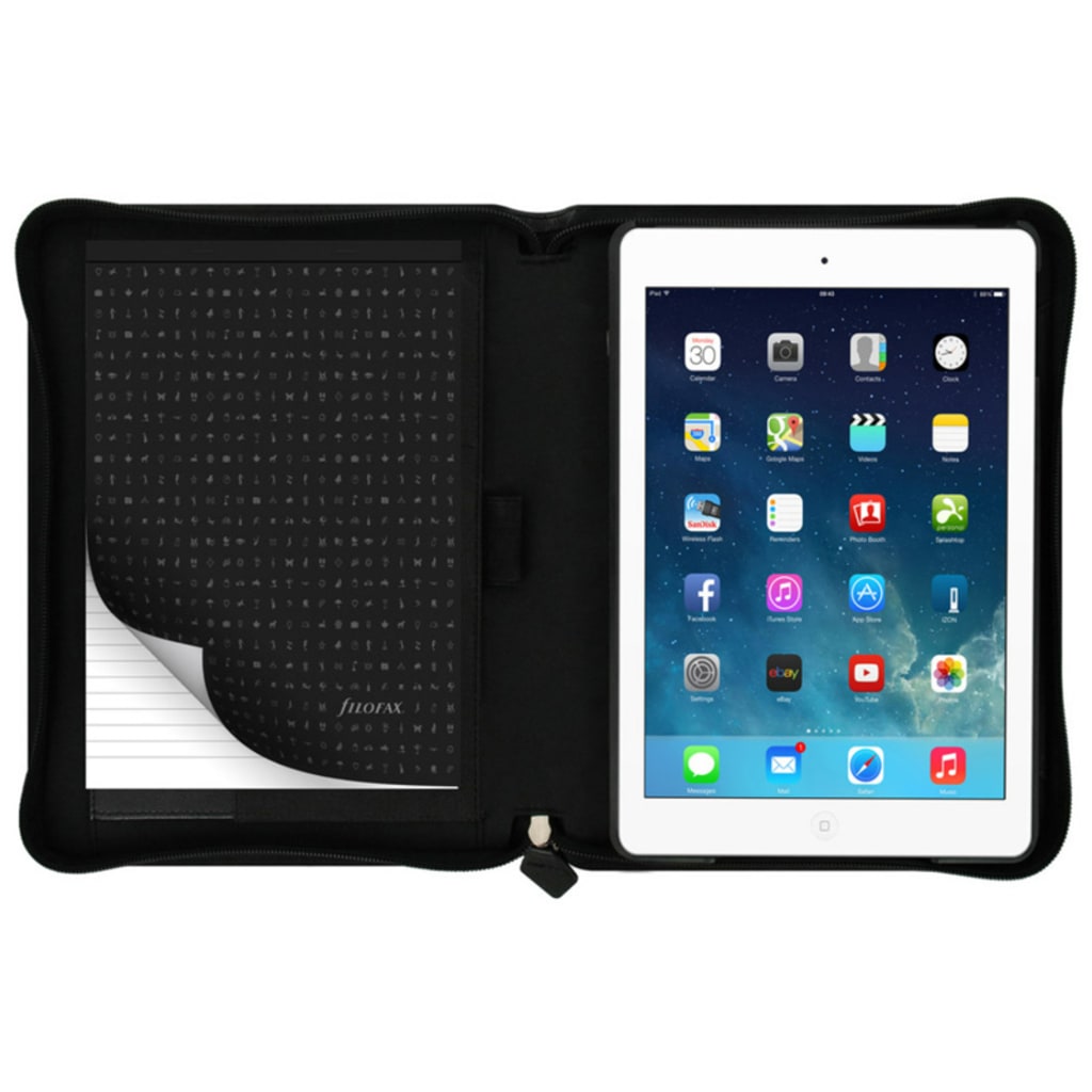 PENNYBRIDGE IPAD ZIP FOLDER BLACK