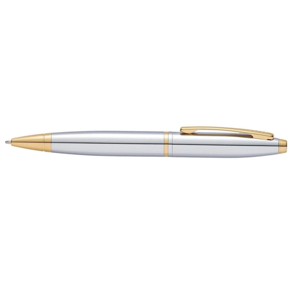 CROSS Calais Medalist Chrome/Gold Ballpoint Pen