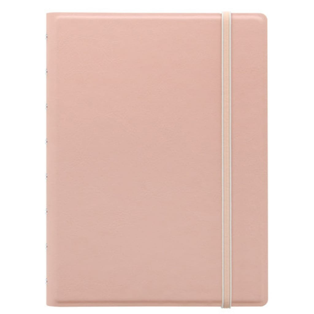Pkt Pastel Notebook Ruled Peach