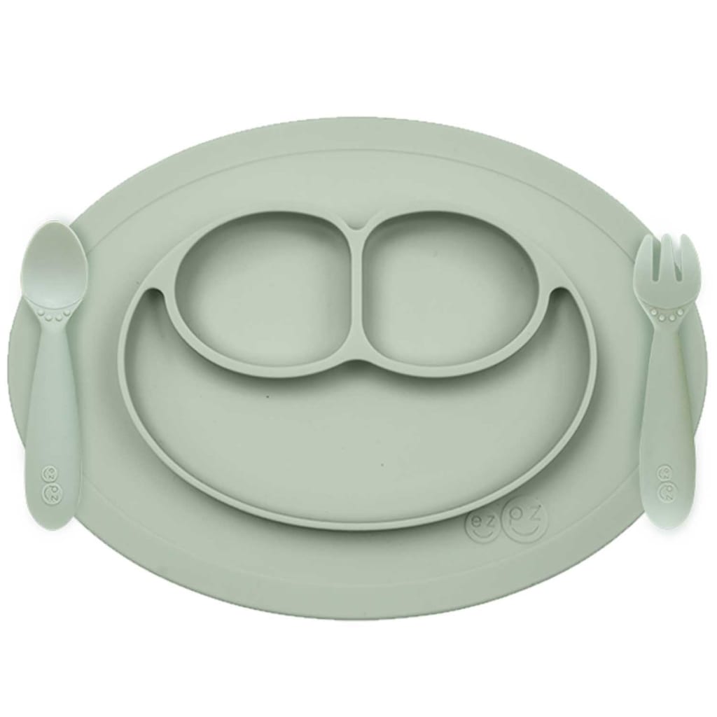 EZPZ MINI FEEDING SET SAGE