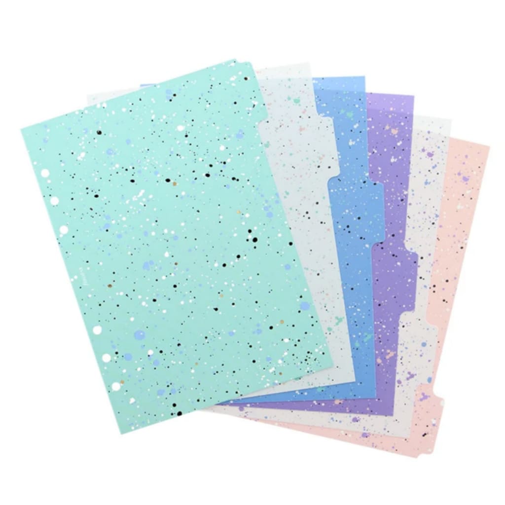 FILOFAX A5 Notebook Dividers Expressions