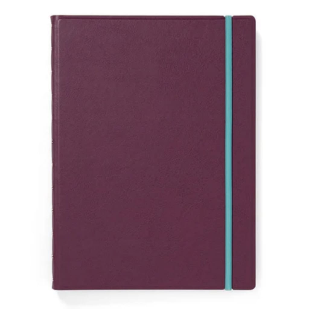 FILOFAX A4 Classic Brights Notebook Burgundy