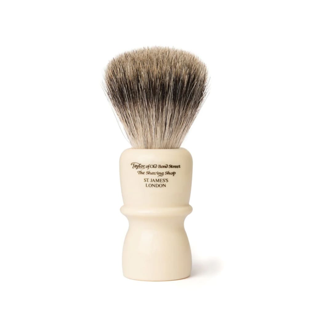 TAYLOR SHAVE BRUSH 19MM SUPER BADGER