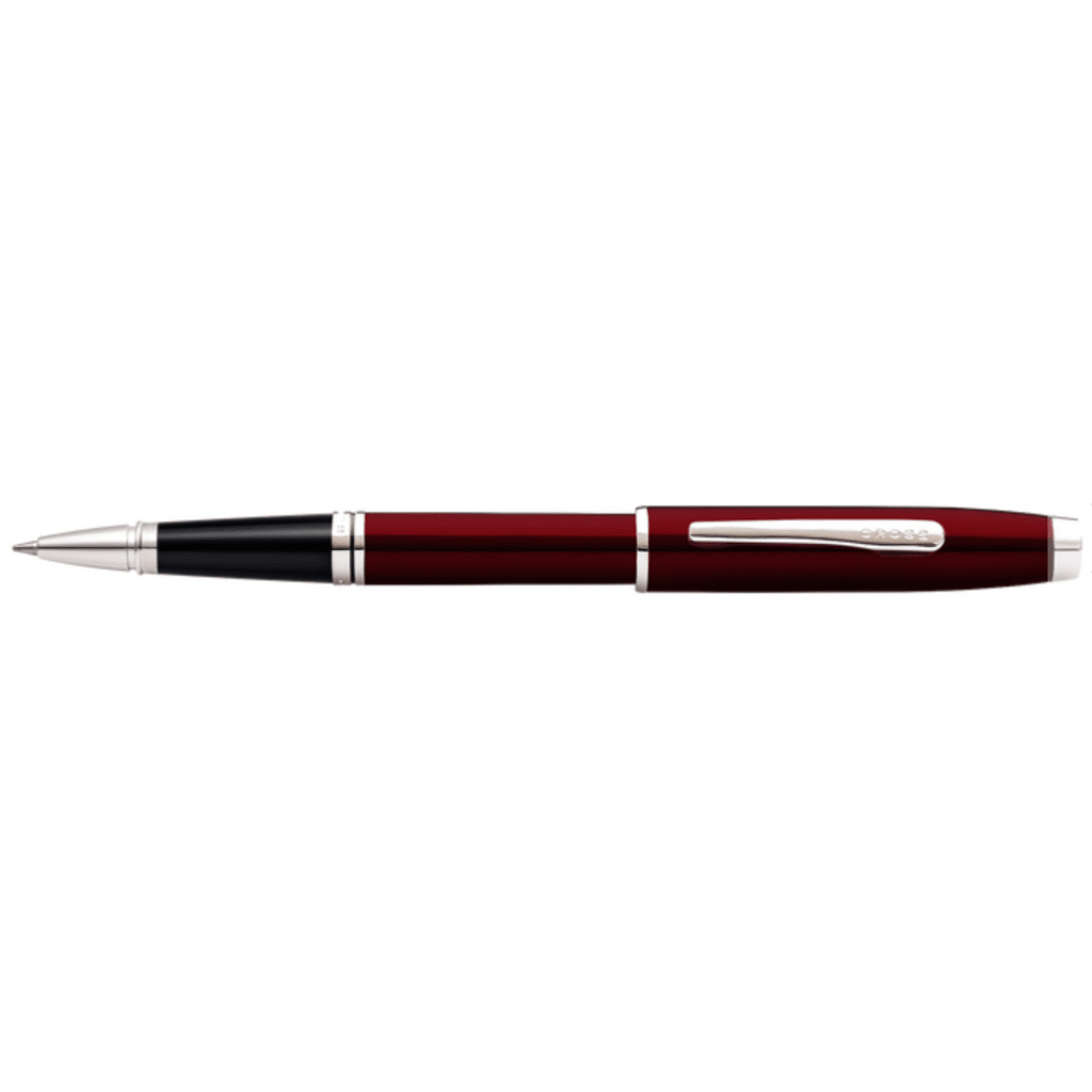 CROSS Coventry Red Lacquer with Chrome Rollerball Pen
