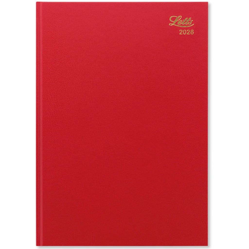 2026 Standard A4 DTP English Red