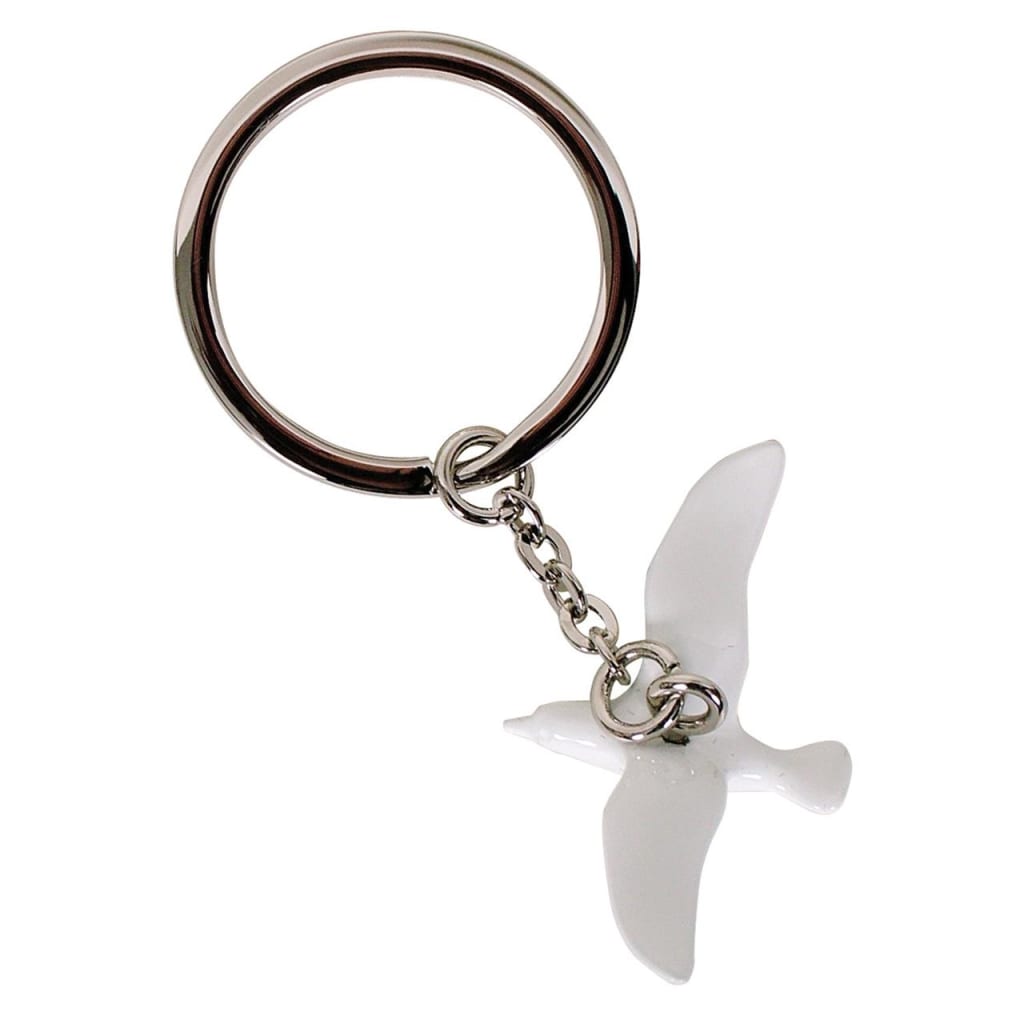 SEAGULL KEYRING WHITE