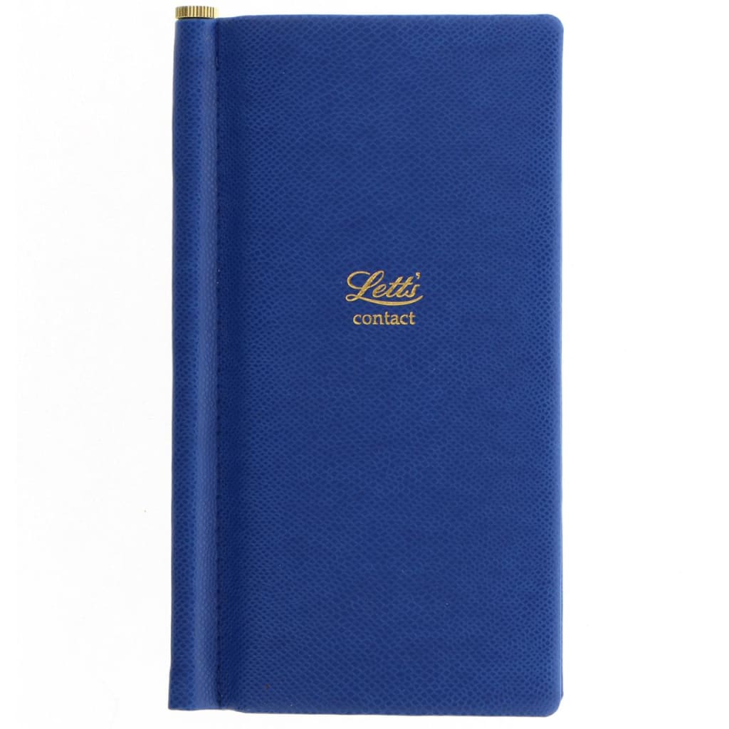 LETTS Legacy Slim Pkt Address book Blue